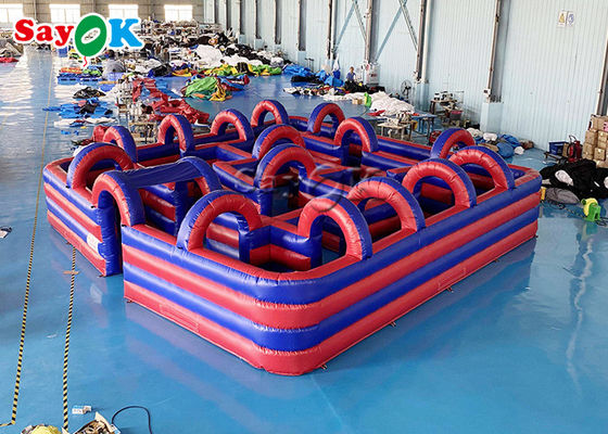 9m 27ft Inflatable Sports Games Outdoor Obstacle Course Blow Up Maze ...
