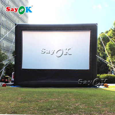 Large Inflatable Movie Screen Easy Install Oxford Cloth ODM Blow Up ...