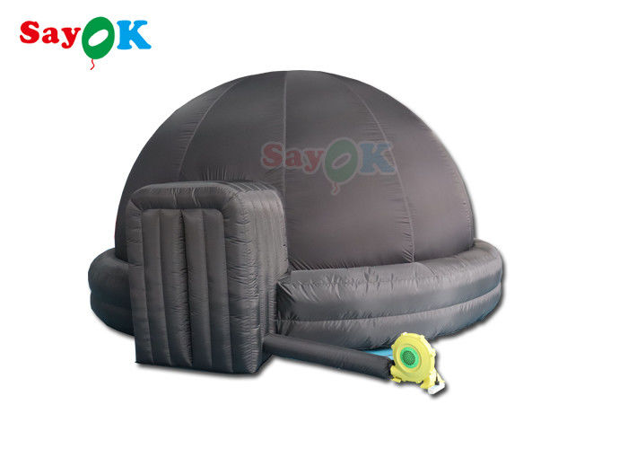 Inflatable Air Dome Projection Tent Black Inflatable Planetarium Dome ...