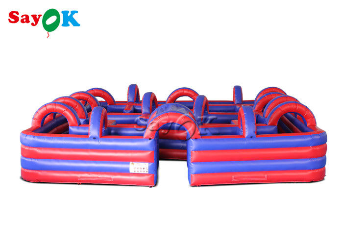9m 27ft Inflatable Sports Games Outdoor Obstacle Course Blow Up Maze ...