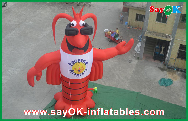 Inflated Cartoon Characters Festival Red Inflatable Cartoon Characters ...