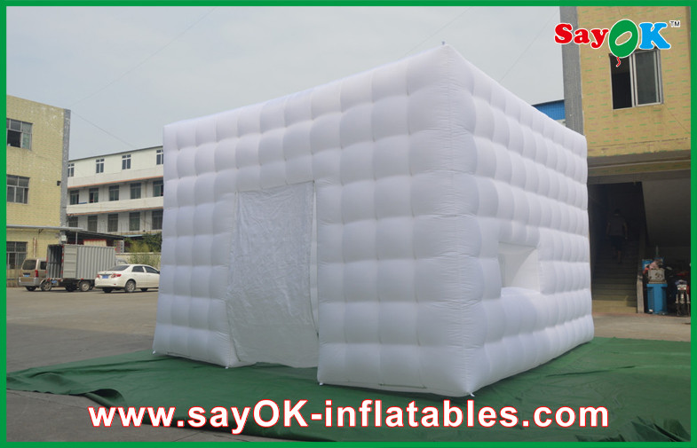 Inflatable Outdoor Tent Bright 4x3m Square Inflatable Camping Tent For ...