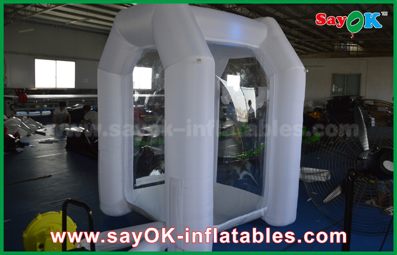 1.5 * 1.5 * 2.5m White Custom Inflatable Products Customized Inflatable ...