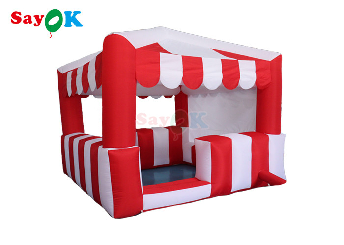 PVC Tarpaulin Inflatable Concession Booth Inflatable Kiosk Carnival ...