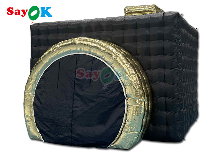 Inflatable Party Decorations Black Led Inflatable Camera Photo Booth ...