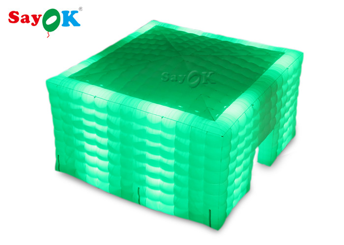 Go Outdoors Inflatable Tent LED Cube Inflatable Air Tent For Commercial ...