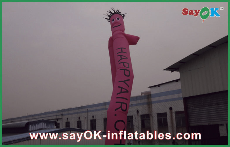 Dancing Air Man Waterproof Desktop Pink Inflatable Air Dancer For ...