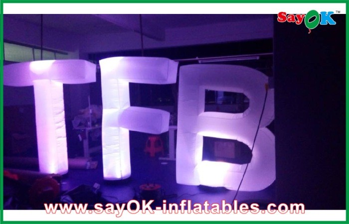 Custom Advertising Inflatable Colorful Giant Inflatable Letter Oxford ...