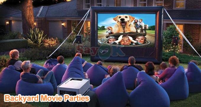 Custom Inflatable Movie Screens Bring Outdoor Entertainment to Any Location