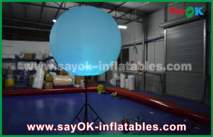 Nylon Cloth Inflatable Lighting Decoration / Halogen Or Led Light Up ...