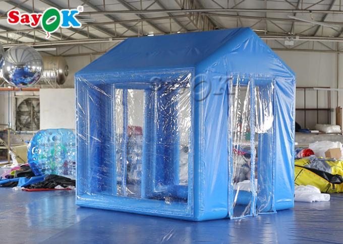 Inflatable Frame Tent 3x2.5x3M Waterproof Anti Virus Inflatable Medical ...