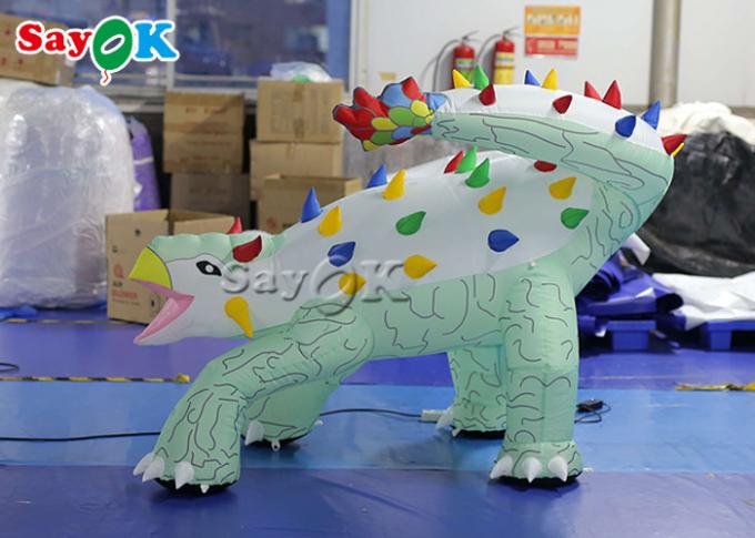 Inflatable Christmas Dinosaur 1.8x1.2mH Inflatable Ankylosaurus Cartoon ...