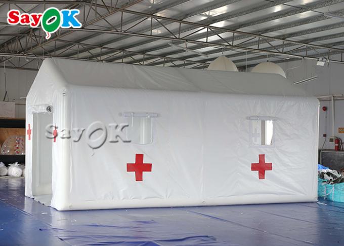 Air Inflatable Tent 6x3x3mH White Pvc Inflatable Hospital Tent For ...